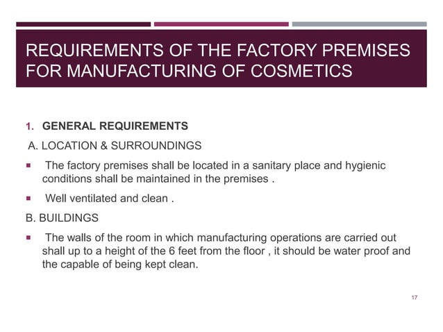 Cosmetics regulations | PPTX