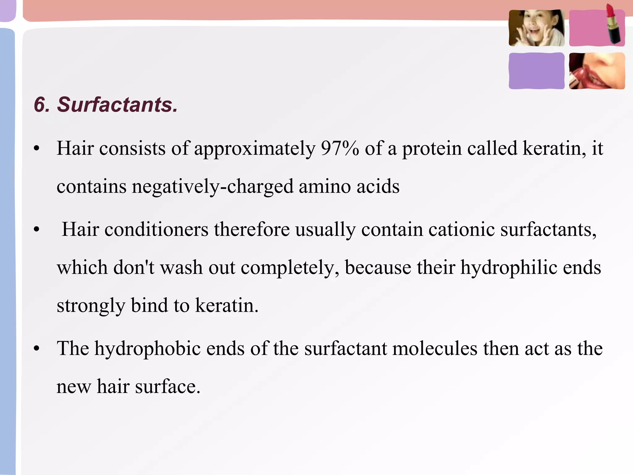 Cosmetics for hair | PPTX