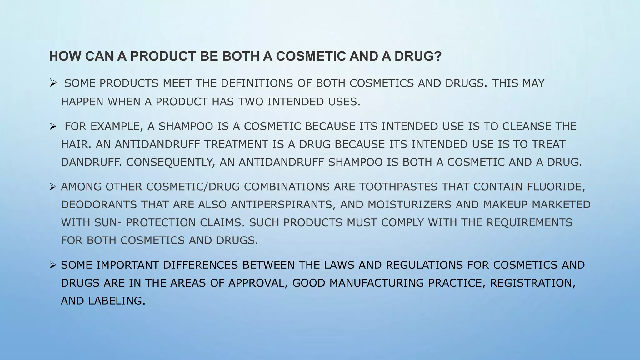 cosmetics science unit 1 b pharmacy syllabus | PPTX