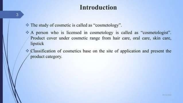 cosmetics science unit 1 b pharmacy syllabus | PPTX | Deodorant and ...