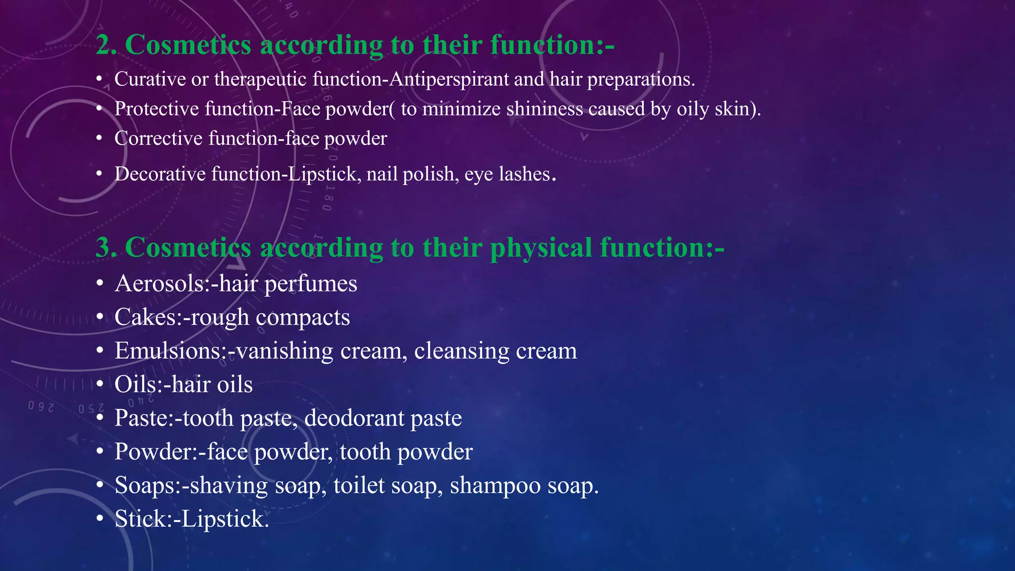 Cosmetics | PPTX