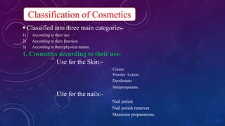 Cosmetics | PPTX