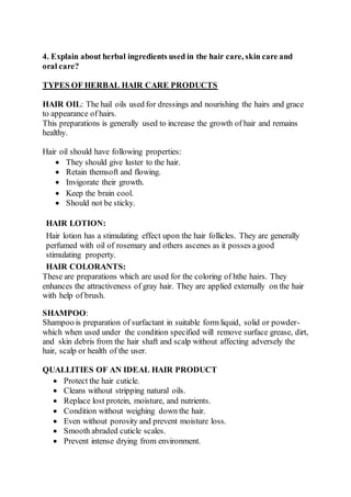 Cosmetics and cosmoceuticals | DOCX