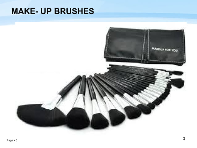 Cosmetics and implements used in facial make up | PPT