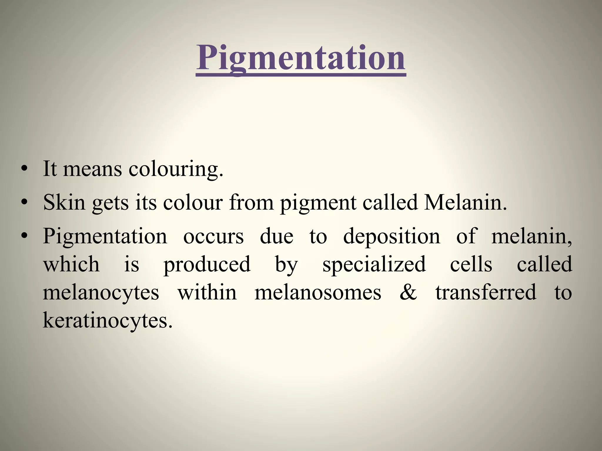 Structure of skin relating to problems like dry skin, acne vulgaris ...