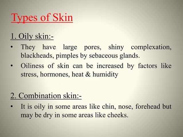 Structure of skin relating to problems like dry skin, acne vulgaris ...