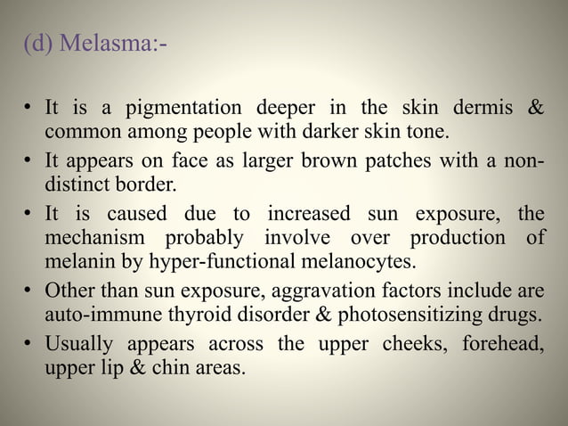 Structure of skin relating to problems like dry skin, acne vulgaris ...