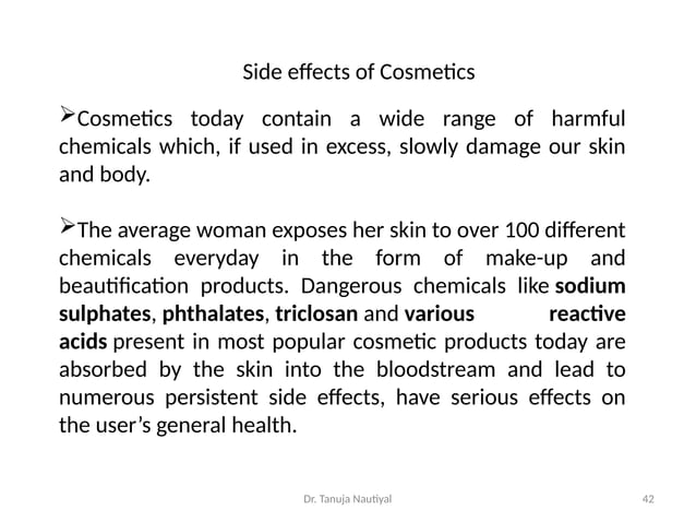 cosmetics chemistry and general study .pptx