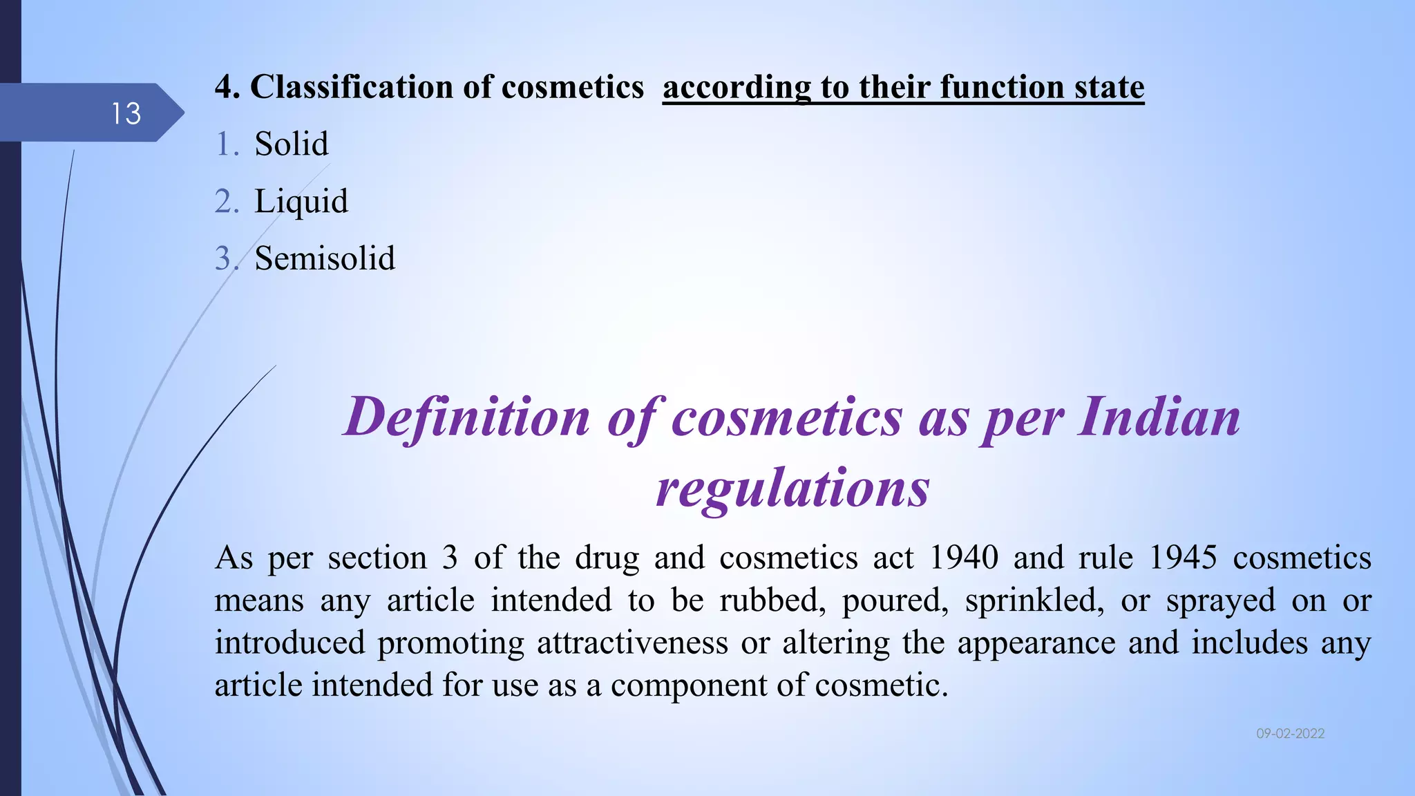 Cosmetic science | PDF