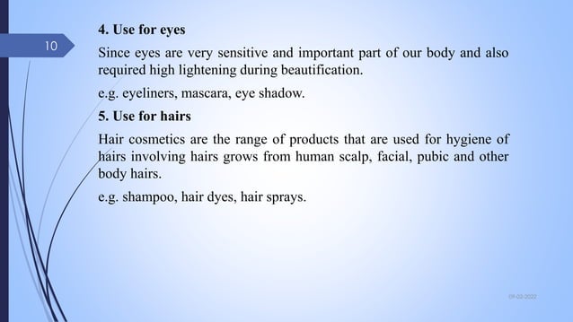 Cosmetic science | PDF