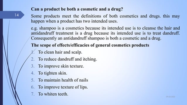 Cosmetic science | PDF