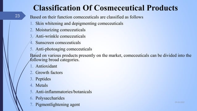 Cosmetic science | PDF