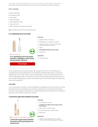 The Guide to select the best concealer for aging skin | PDF