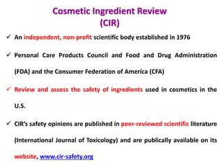 Introduction to cosmetics | PDF