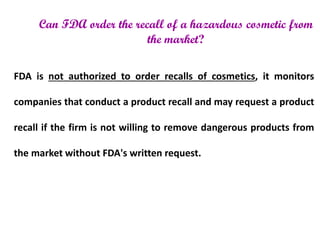 Introduction to cosmetics | PPT