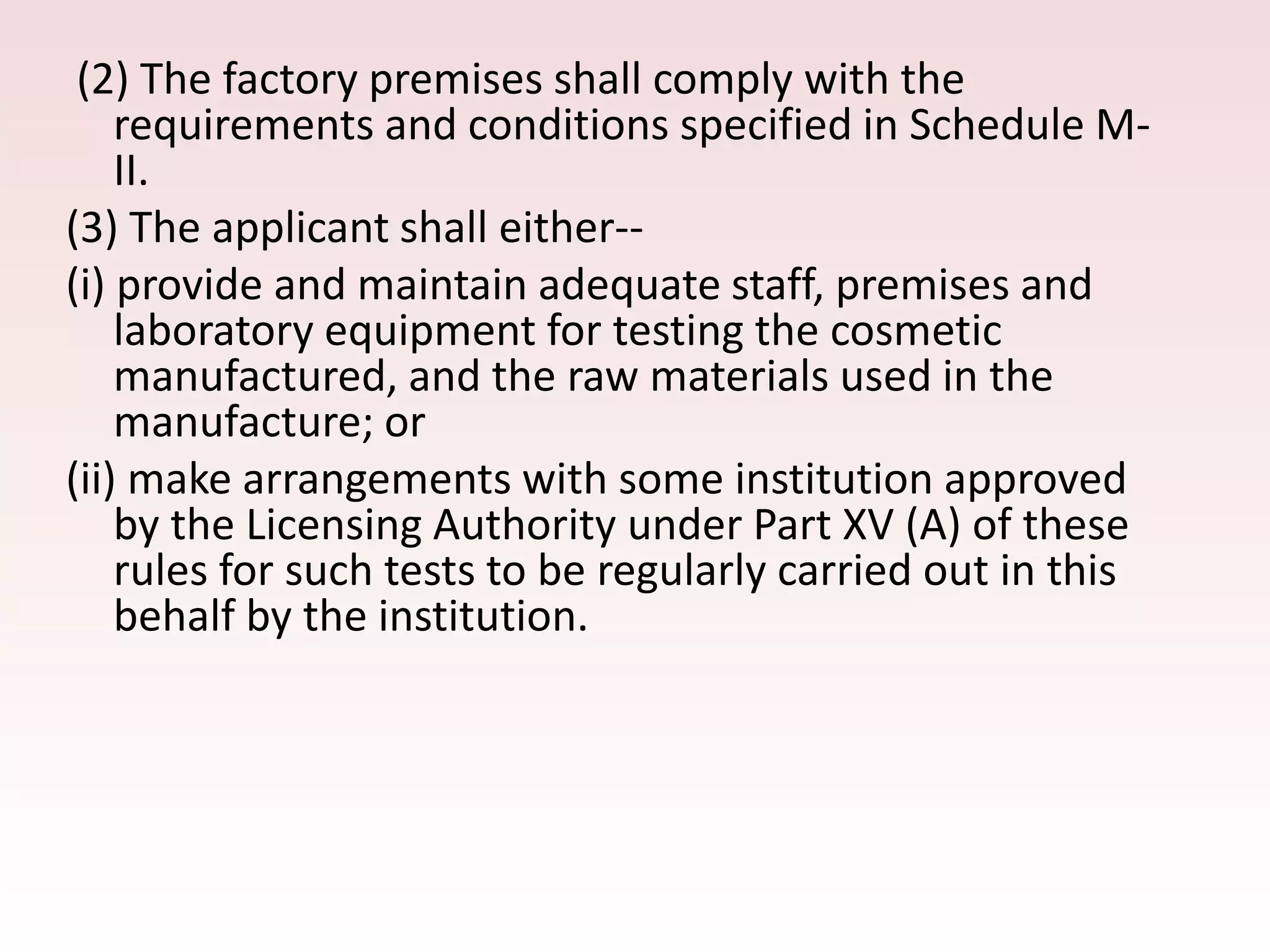 Cosmetics Manufacturing License procedure.pptx
