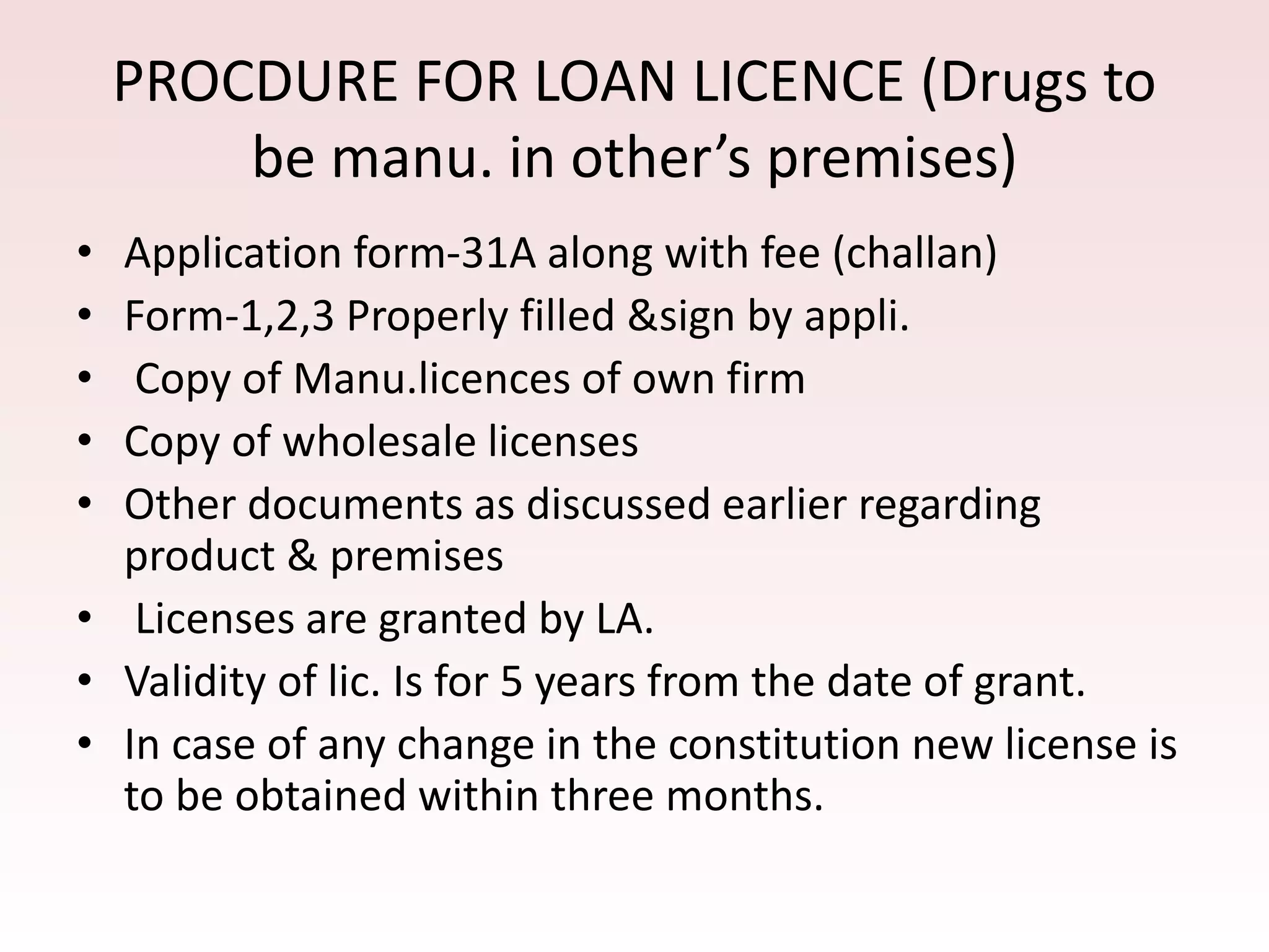 Cosmetics Manufacturing License procedure.pptx