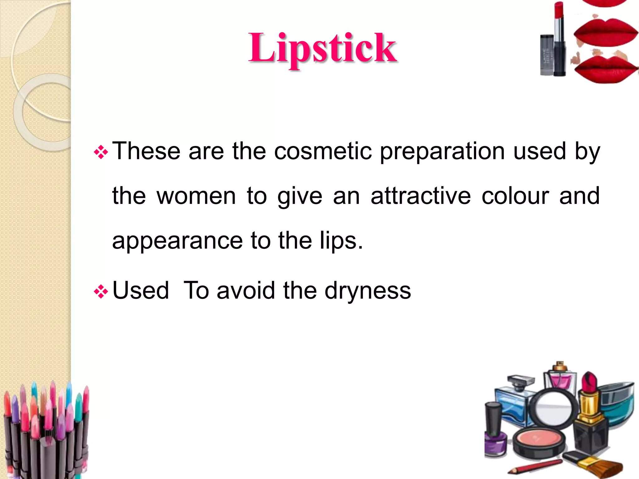 Cosmetics Part 1 | PPT