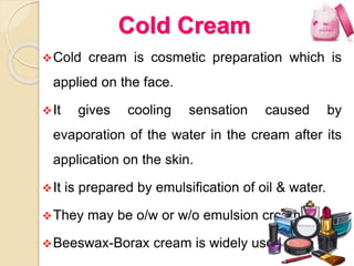 Cosmetics Part 1 | PPT
