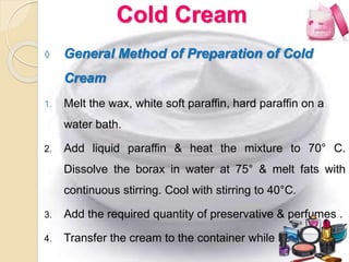 Cosmetics Part 1 | PPT | Skin and Dermatology | Diseases and Conditions