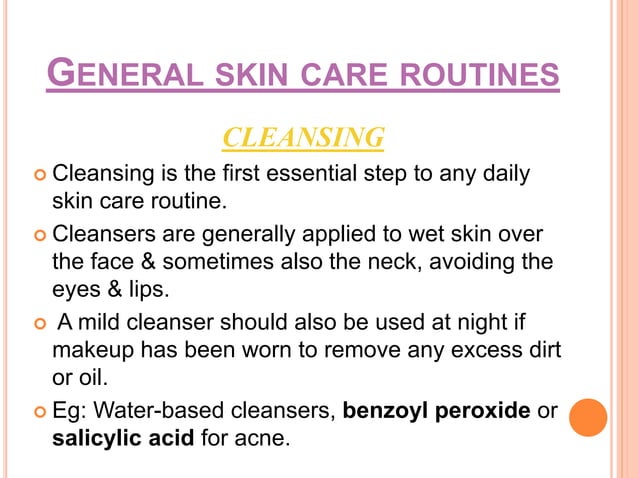 COSMETICS CLASSIFICATION By Tannu Saini | PPTX | Skin and Dermatology ...