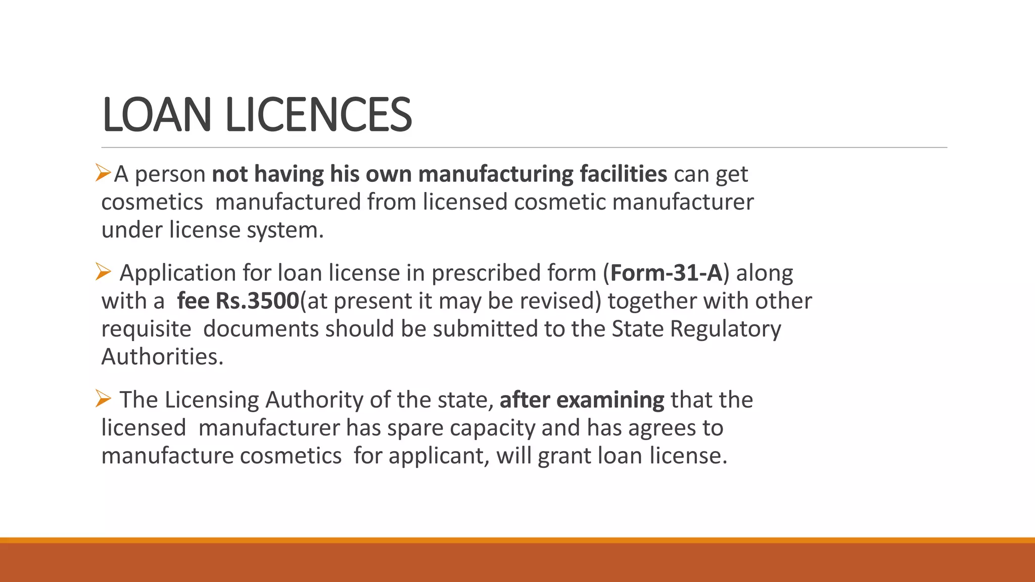 Cosmetics - Regulatory Aspects | PPTX