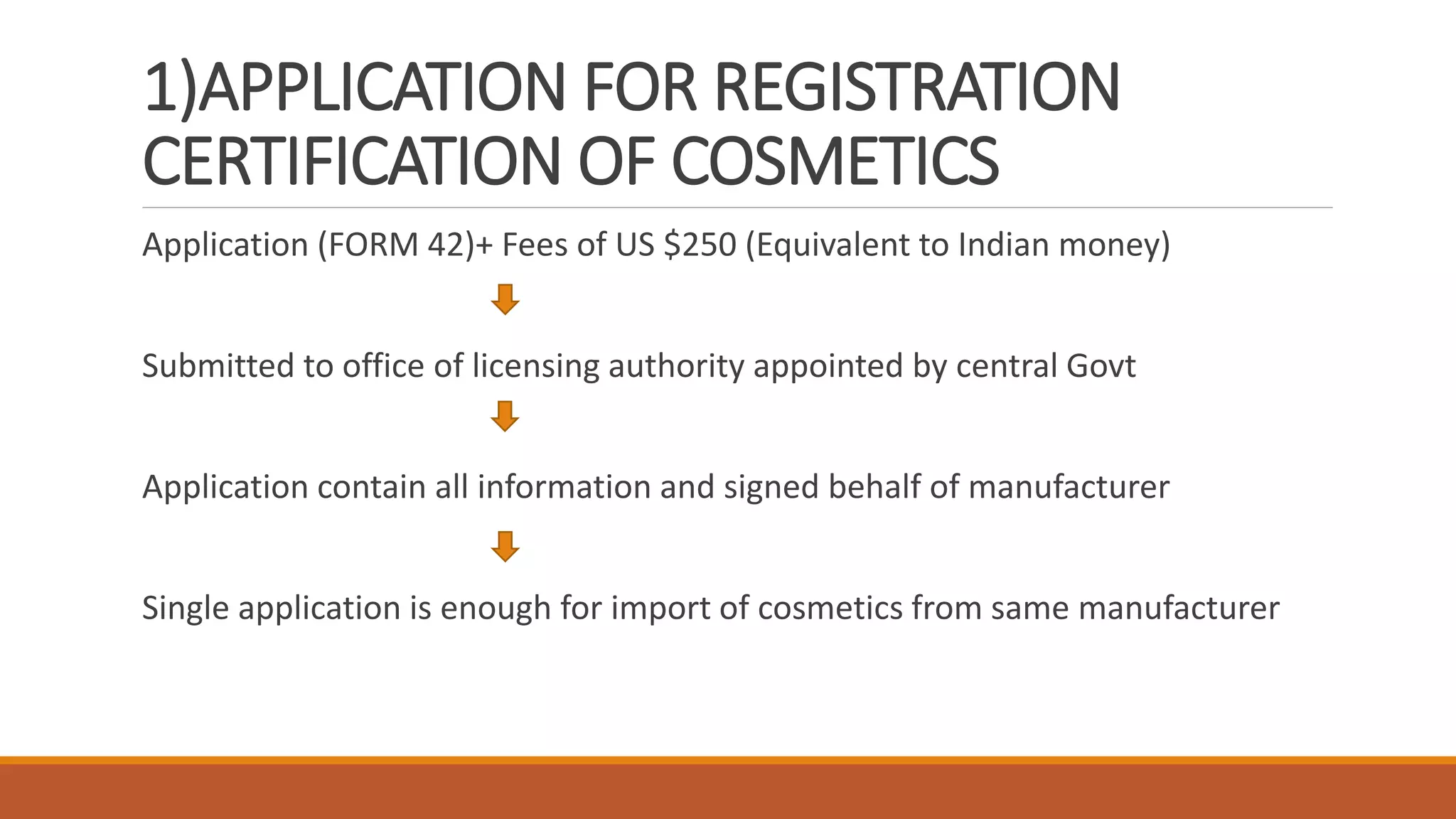 Cosmetics - Regulatory Aspects | PPTX