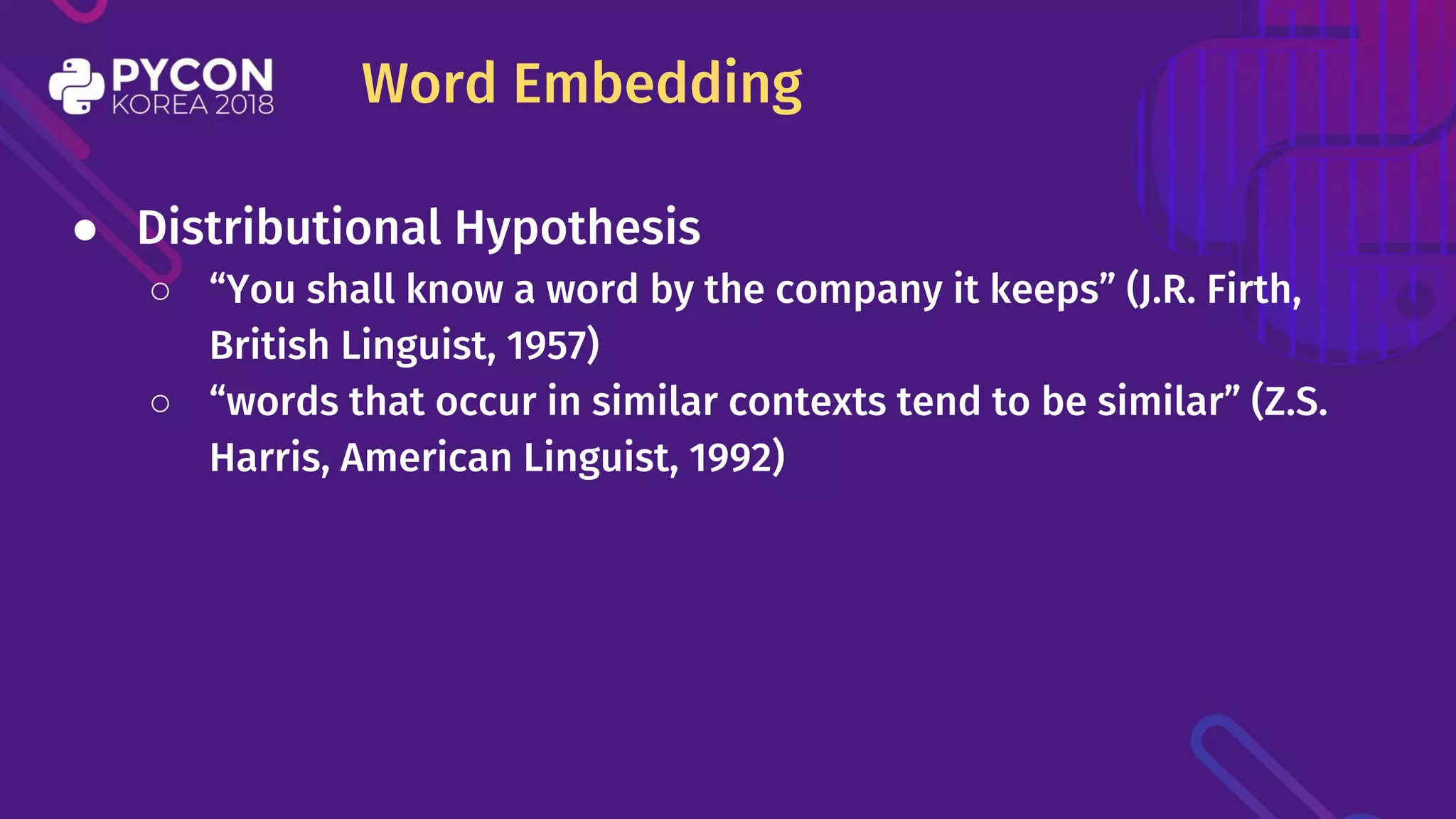 Topic Modeling & Word Embedding on Cosmetics | PPT