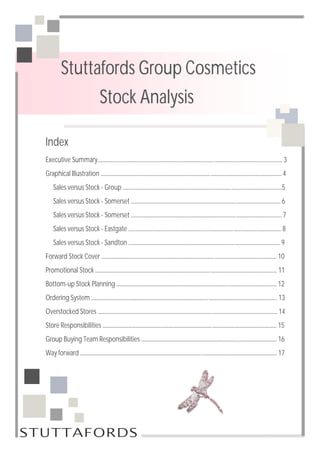 Cosmetics Sales & Stock Analysis Report | PDF