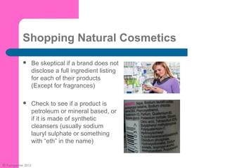 Cosmetics & your safety | PPT