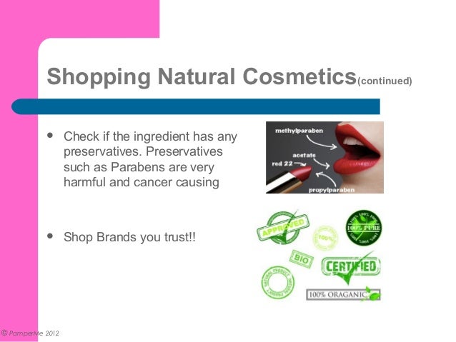 Cosmetics & your safety