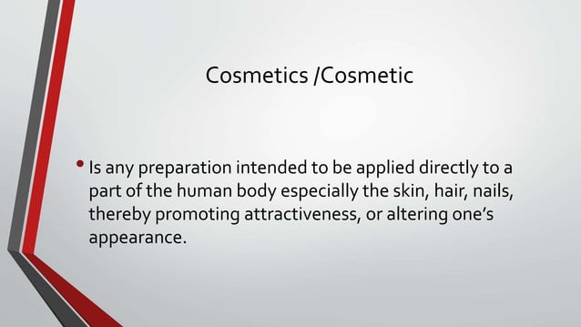 Cosmetology | PPT