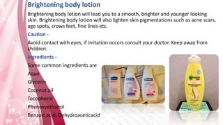 young cosmetic produts | PPTX
