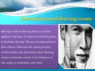 Presentation on shaving cream marketing & strategic planning | PPT