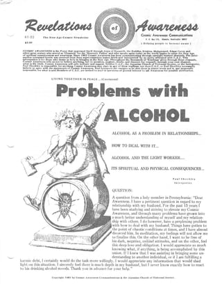 Cosmic Awareness 1981-22: "Living Together in Peace (cont'd): Problems ...