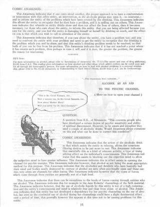 Cosmic Awareness 1981-22: "Living Together in Peace (cont'd): Problems ...