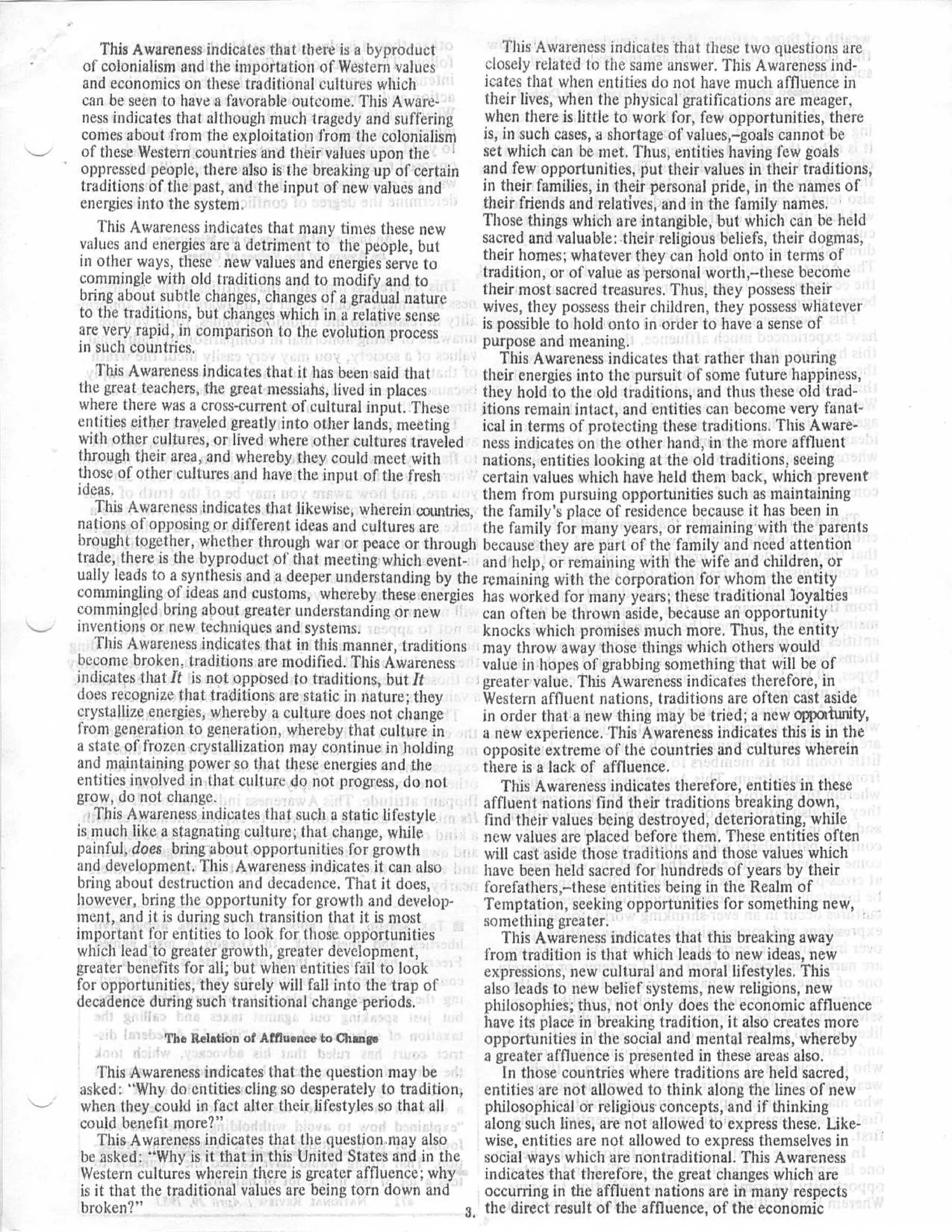 Cosmic Awareness 1983-10: More On Age Rejuvenation: How GH3 Slows the Aging process | PDF | Free ...