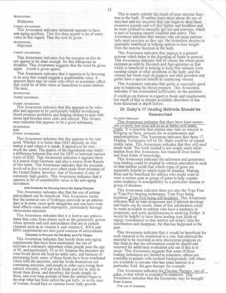 Cosmic Awareness 1998-02: A Combination of Healthy Thoughts and Healthy ...