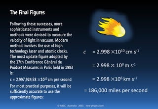 Cosmic Adventure 3.07 08 Light Speed Measurement | PDF