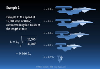 Cosmic Adventure 5.5 Relativistic Length Contraction | PDF | Physics ...