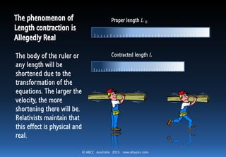 Cosmic Adventure 5.5 Relativistic Length Contraction | PDF | Physics ...