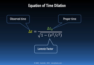 Cosmic Adventure 5.6 Time Dilation in Relativity | PDF | Physics | Science