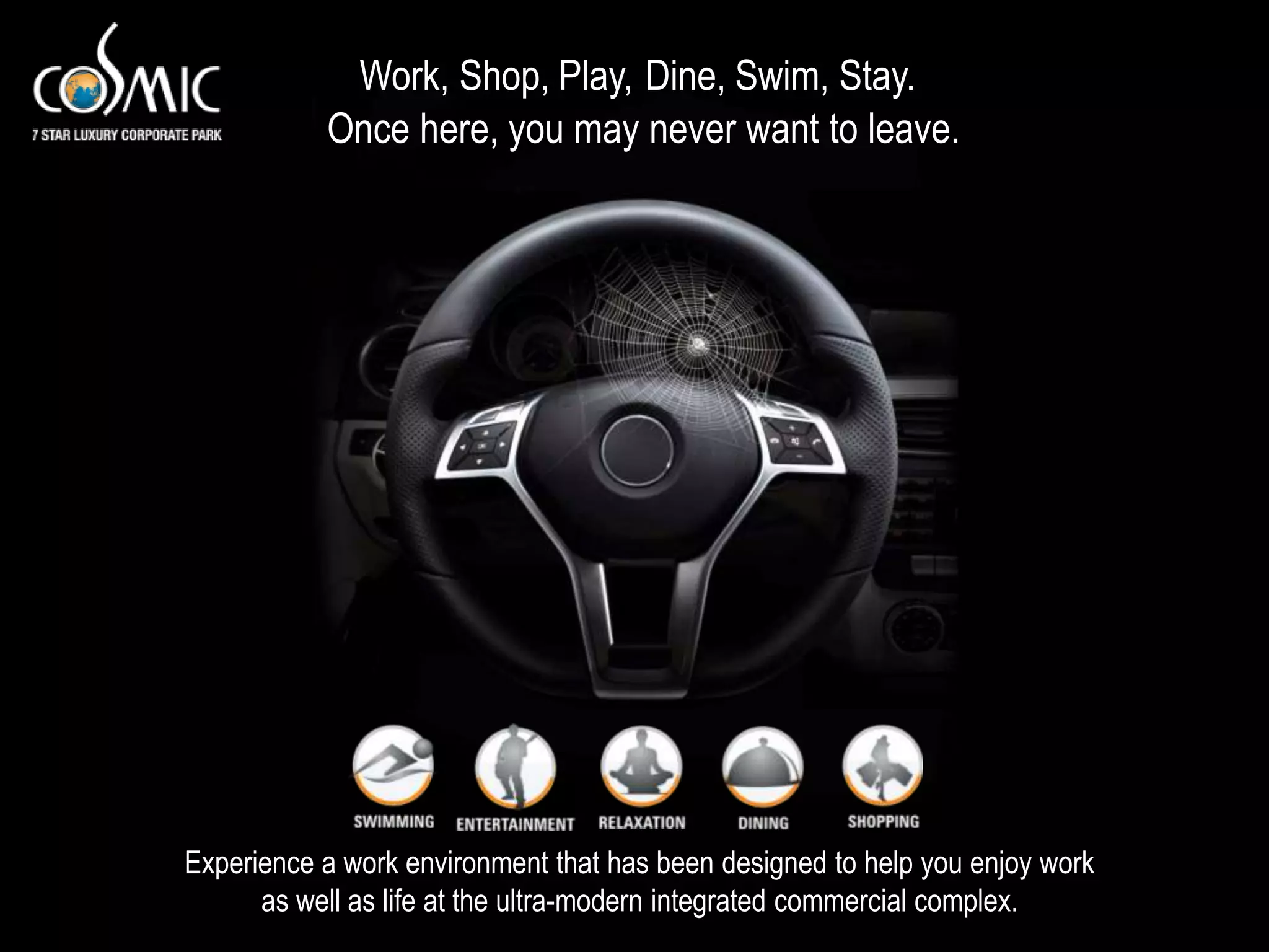 Cosmic corporate park_ ppt final gu | PPTX