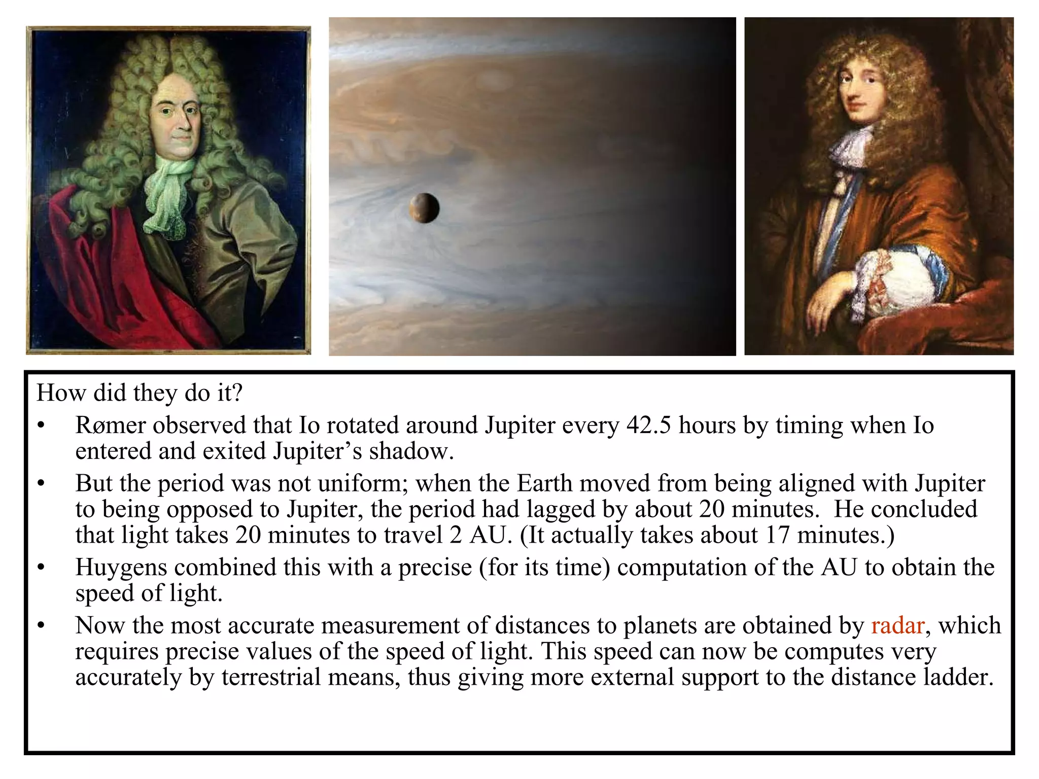 Cosmic distance ladder | PPT