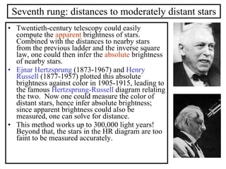 Cosmic distance ladder | PPT