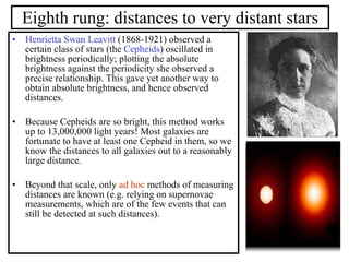 Cosmic distance ladder | PPT