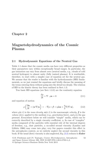 Cosmic electrodynamics | PPT