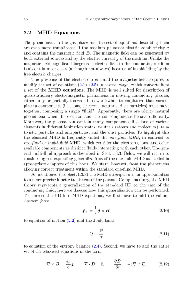 Cosmic electrodynamics | PPT