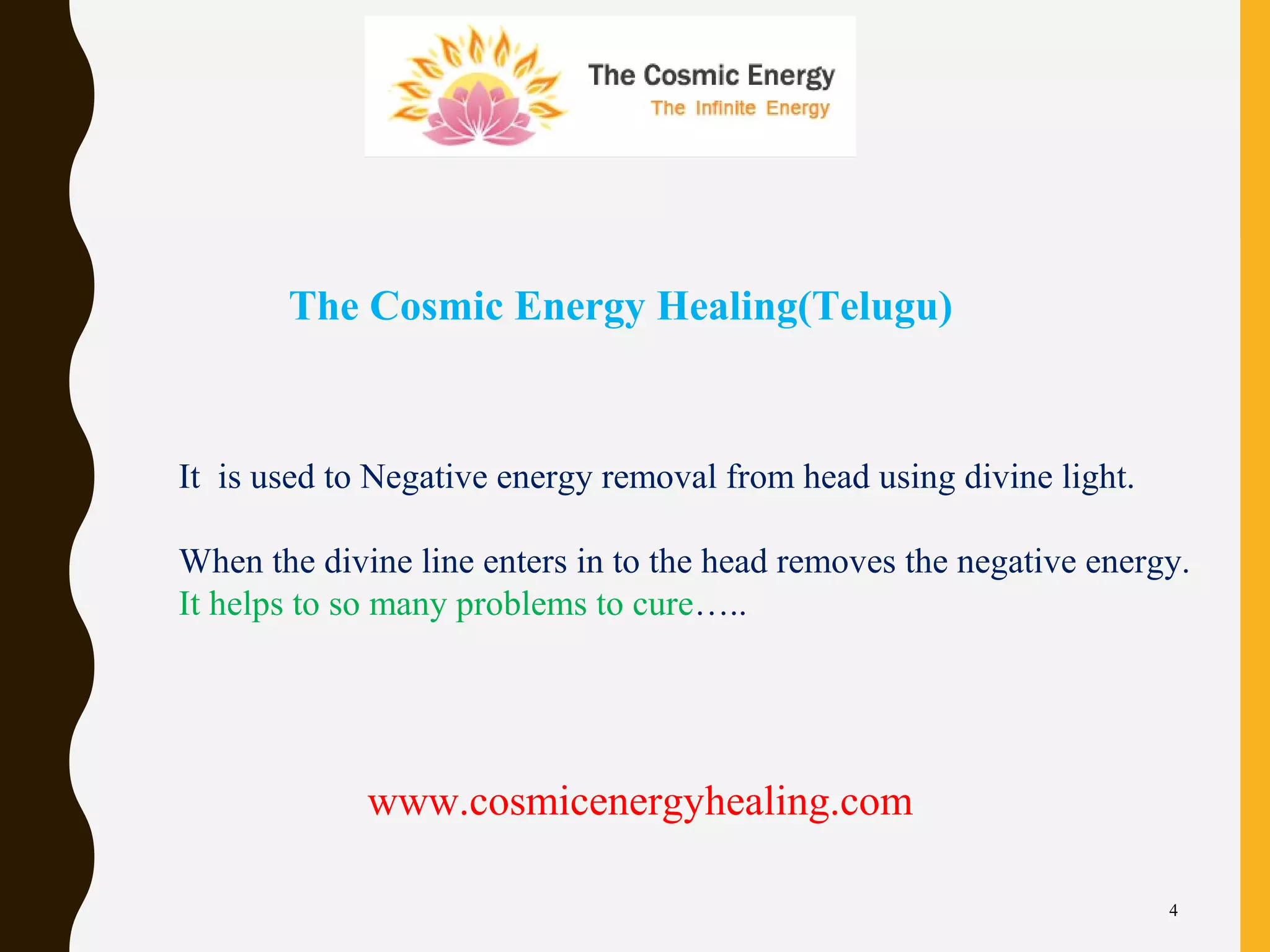 Cosmic energy healing | PPT