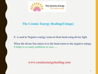 Cosmic energy healing | PPT